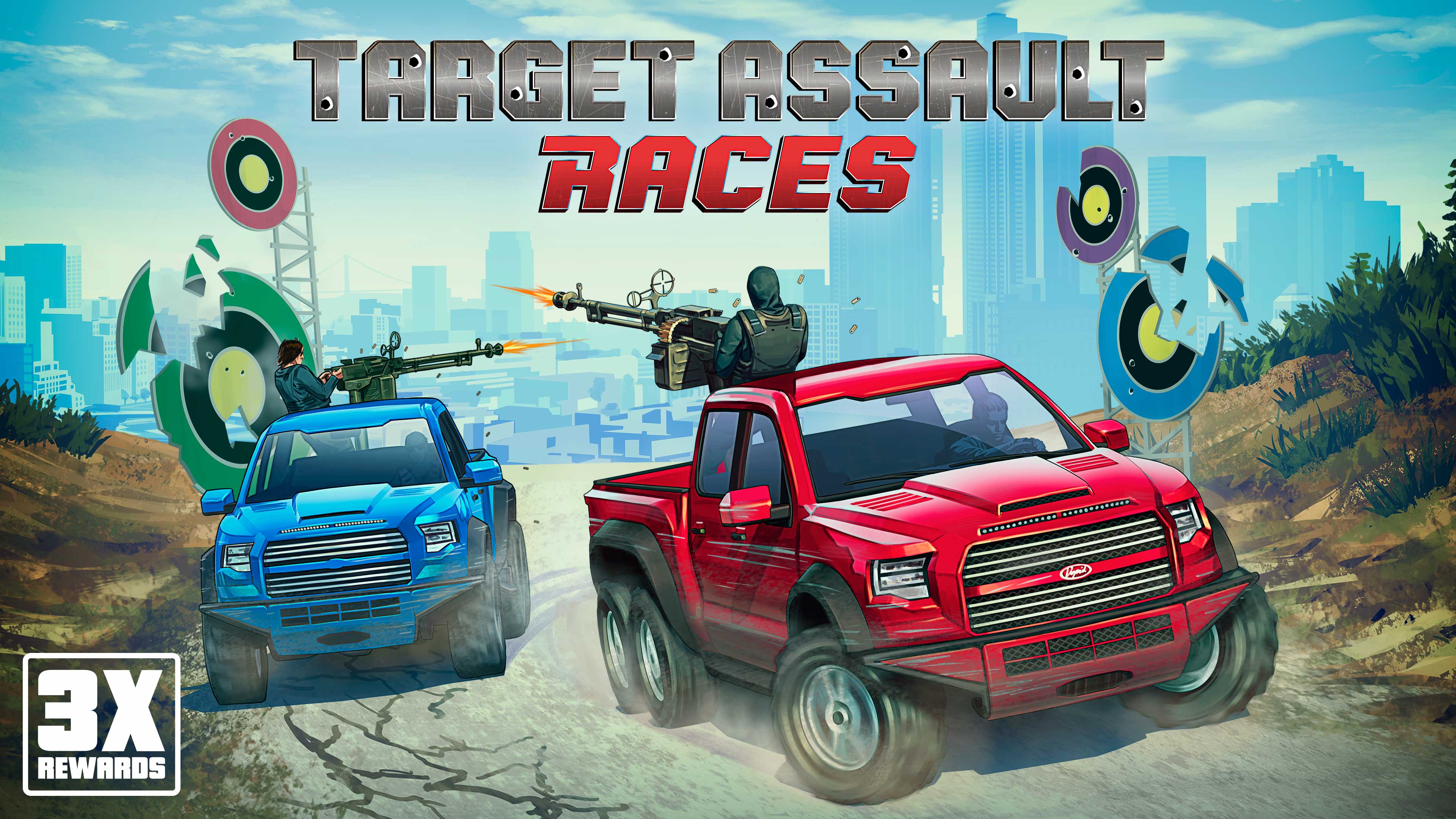 Target Assault Races Dish Out Triple Rewards - Rockstar Games