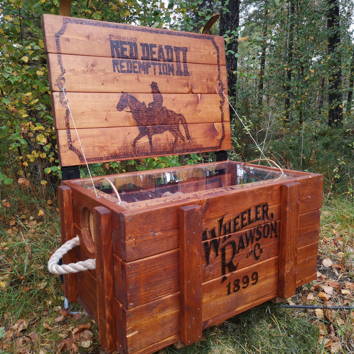 Fan Art: Custom Red Dead Redemption 2 PC Crate by PiXelit - Rockstar Games