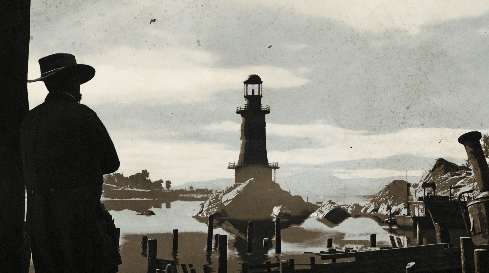 粉丝作品：“Van Horn Lighthouse”，由 Reddit 用户 Seokm83561 制作 - Rockstar Games